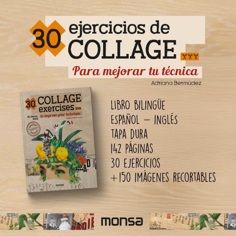 30 ejercicios de collage para mejorar tu técnica